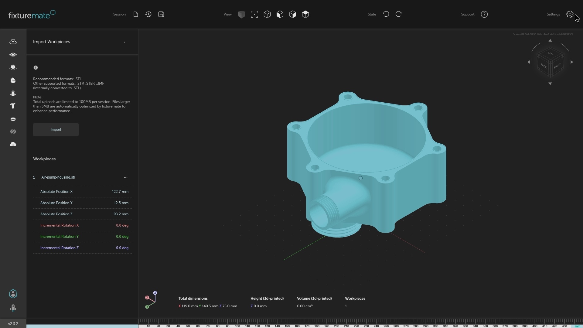 3D printed fixtures made faster: fixturemate 2.4